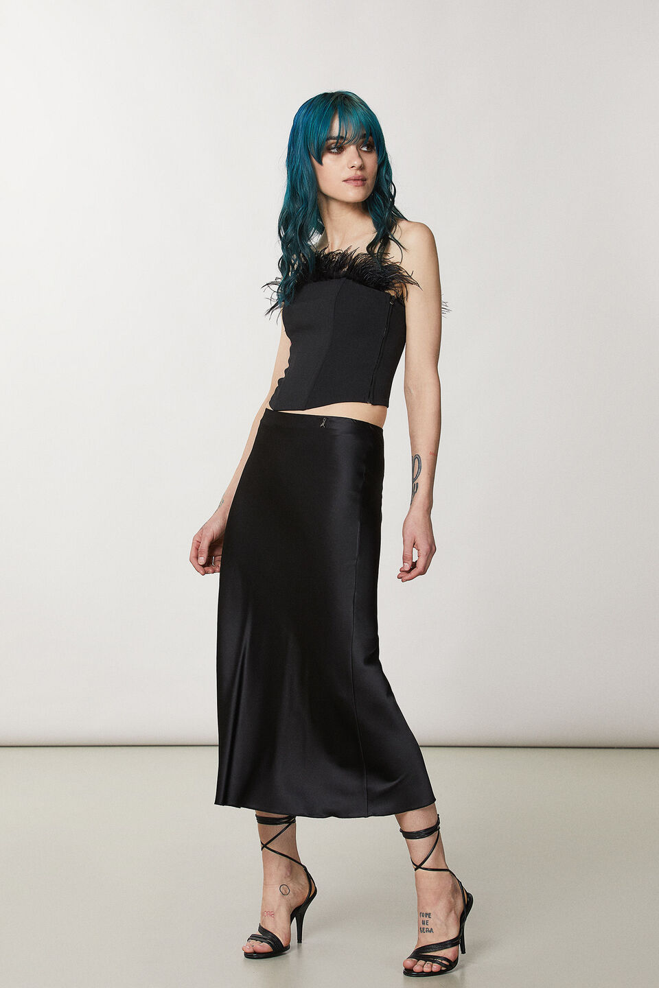 Gonne longuette Donna: a tubino, con spacco | Patrizia Pepe